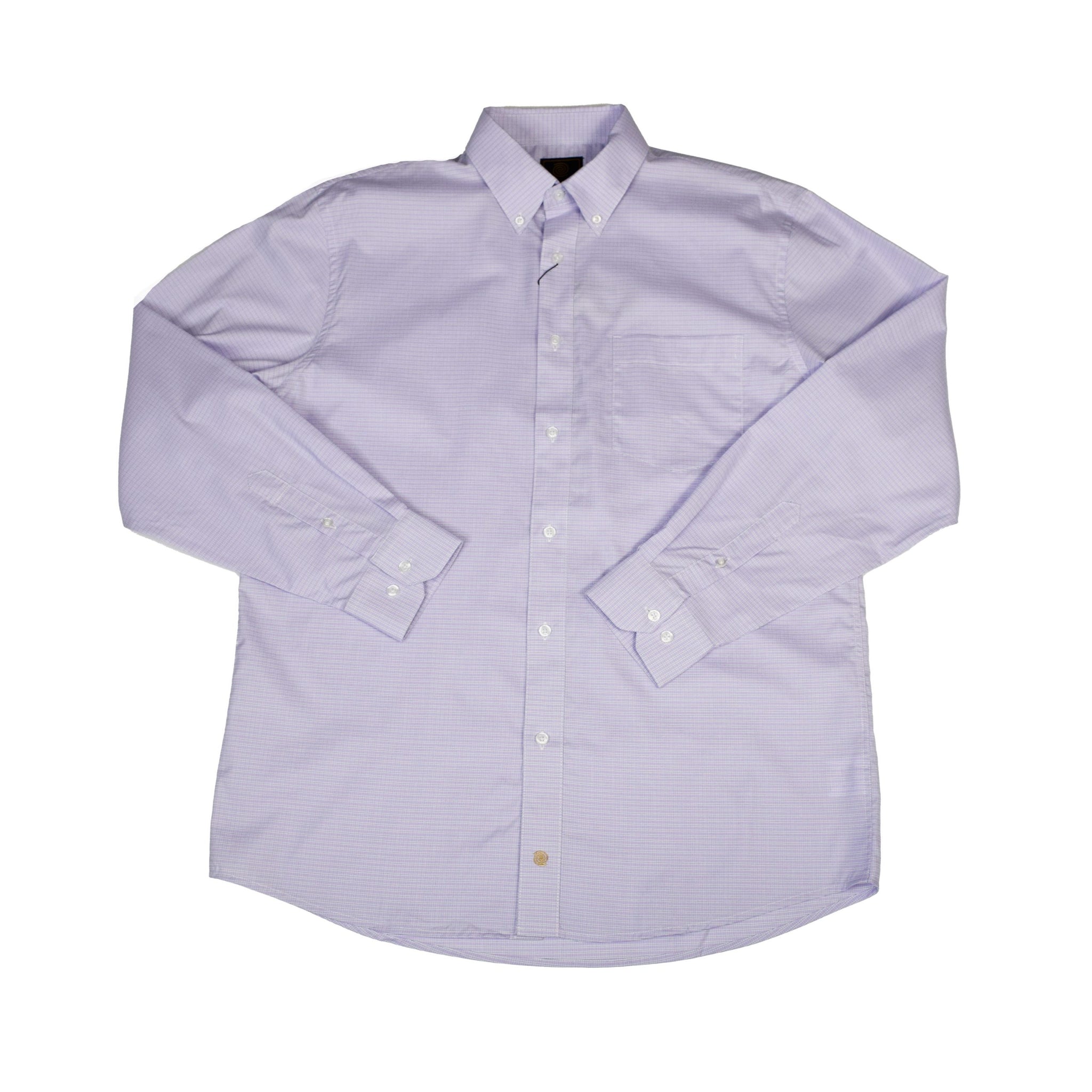 Long Sleeve Mini Check Pattern Button Down – The Chiffarobe