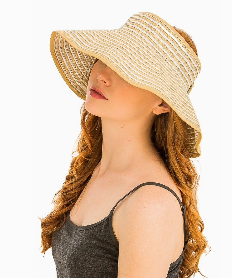 Roll Up Travel Sun Visor – The Chiffarobe